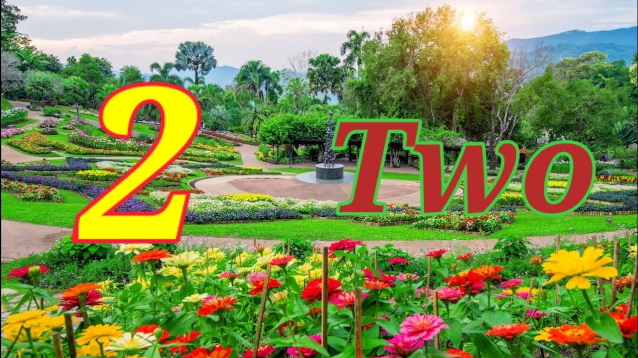 one two three counting in english | one two three counting || bantu ...