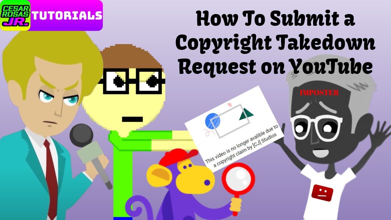 How To Submit A Copyright Takedown Request on YouTube | CZR Tutorials ...