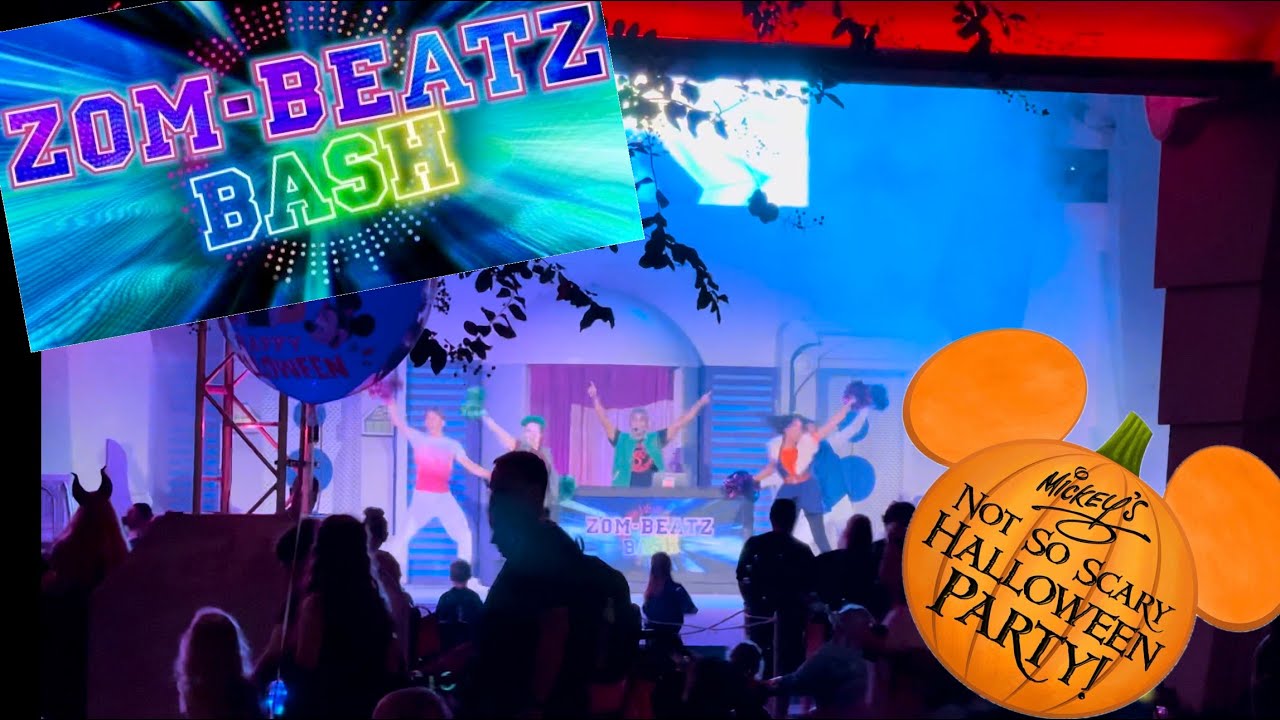 DISNEY’s Zombies ZOM-BEATZ BASH at Mickey's Not-So-Scary Halloween ...
