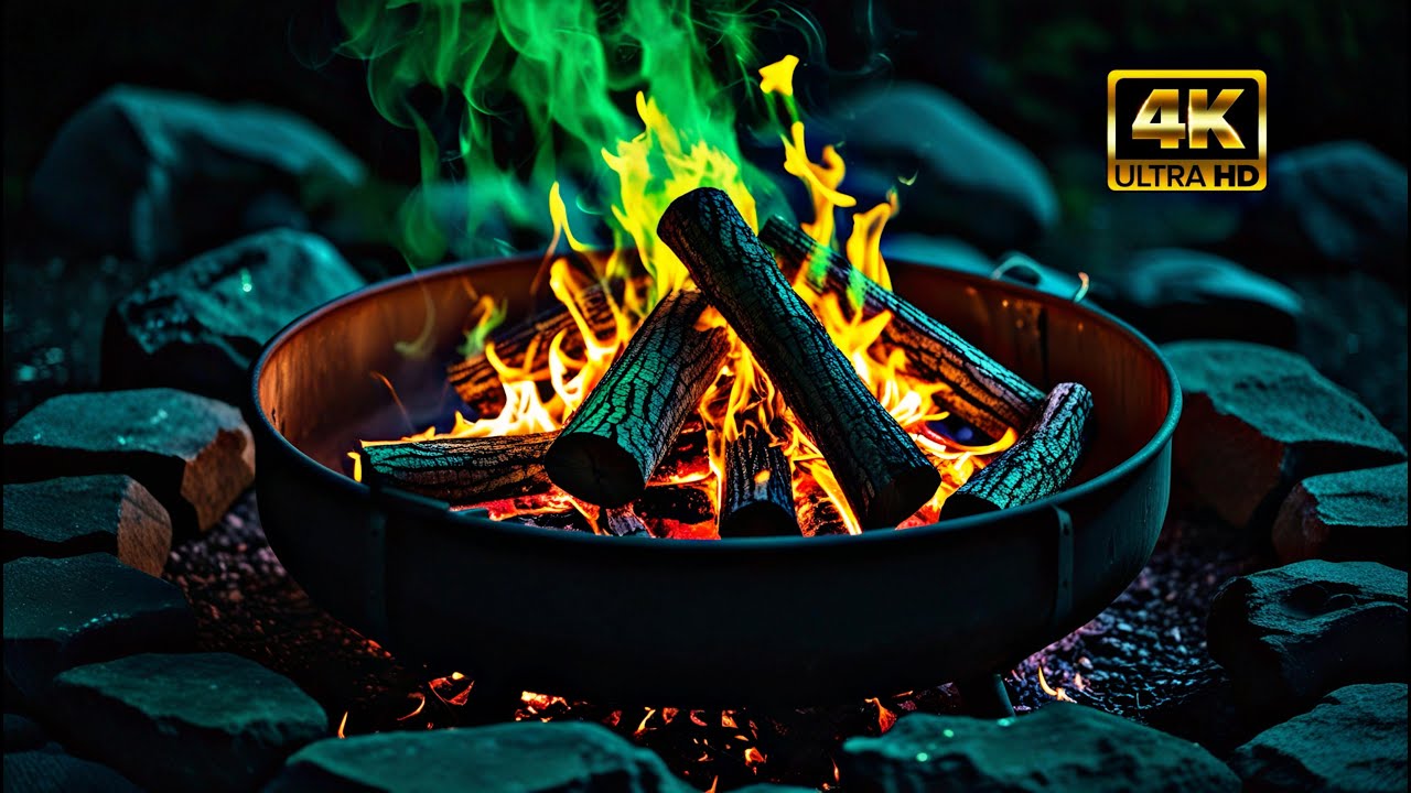 Relax by the Fire – Soothing Fireplace Sounds for Stress Relief and ...