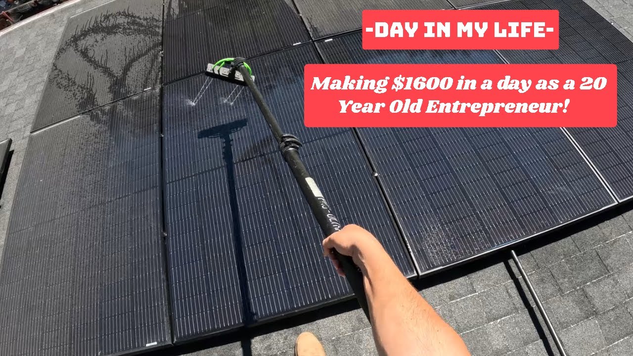 $1600 Dollar Day as a 20 Year Old Entrepreneur - YouTube