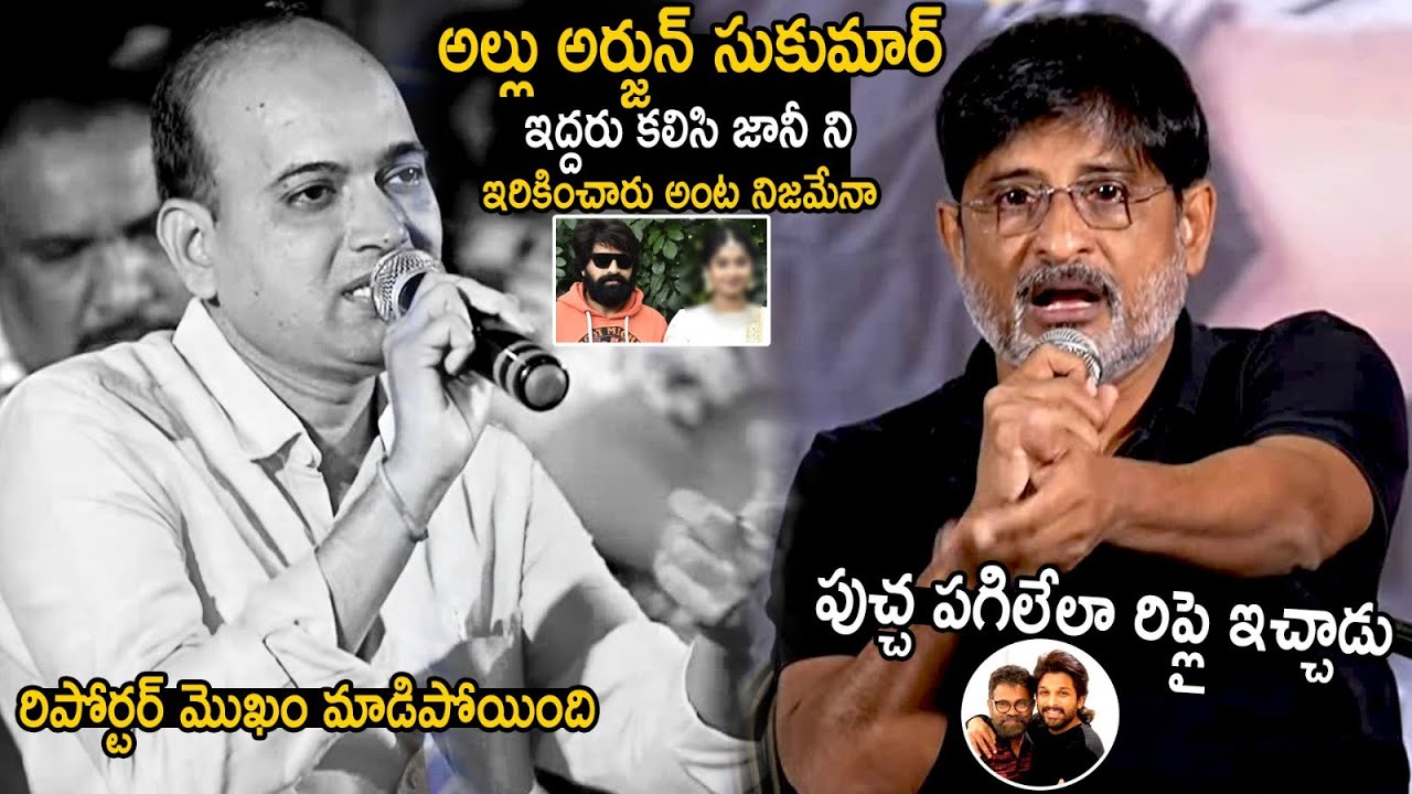 Producer Ravi Shankar Reacts On Allu Arjun Support To Jani Master ...
