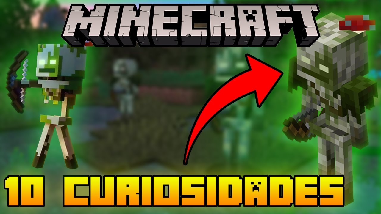 10 CURIOSIDADES SOBRE O ESQUELETO PANTANOSO (atolado) DO MINECRAFT ...