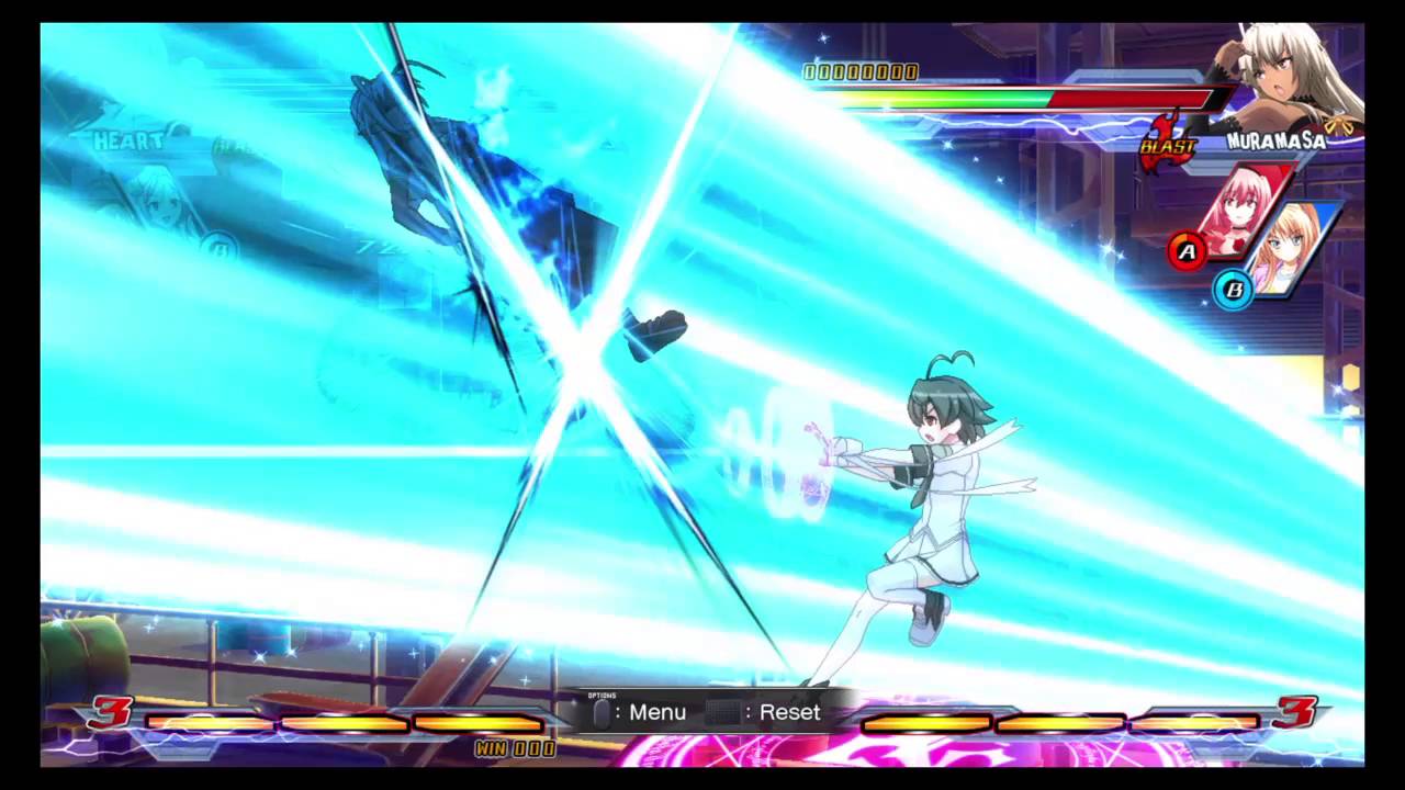 NITROPLUS BLASTERZ -HEROINES INFINITE DUEL- Heart Day One 13k Anti-Air ...