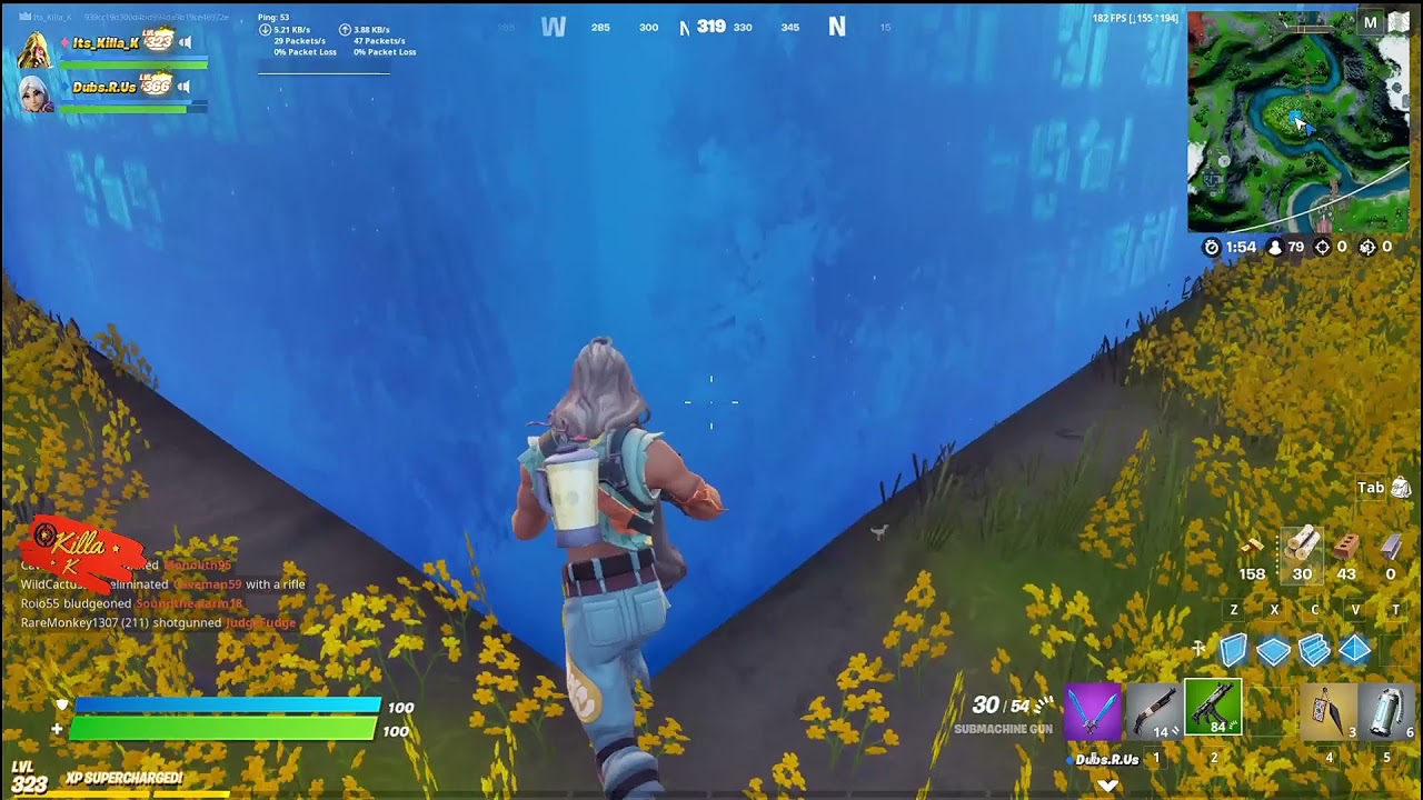 I Glitched on Blevin - Fortnite Season 8 - YouTube
