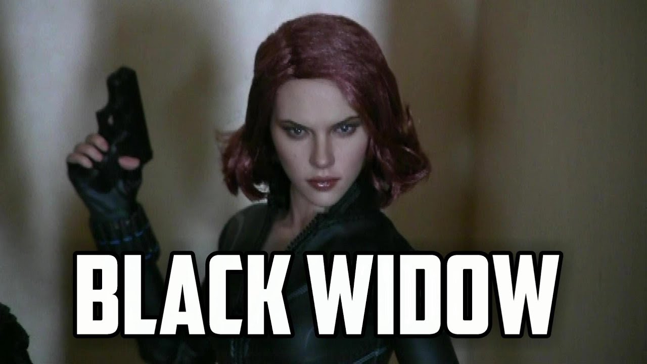 Man Cave Update - Hot Toys Black Widow - YouTube