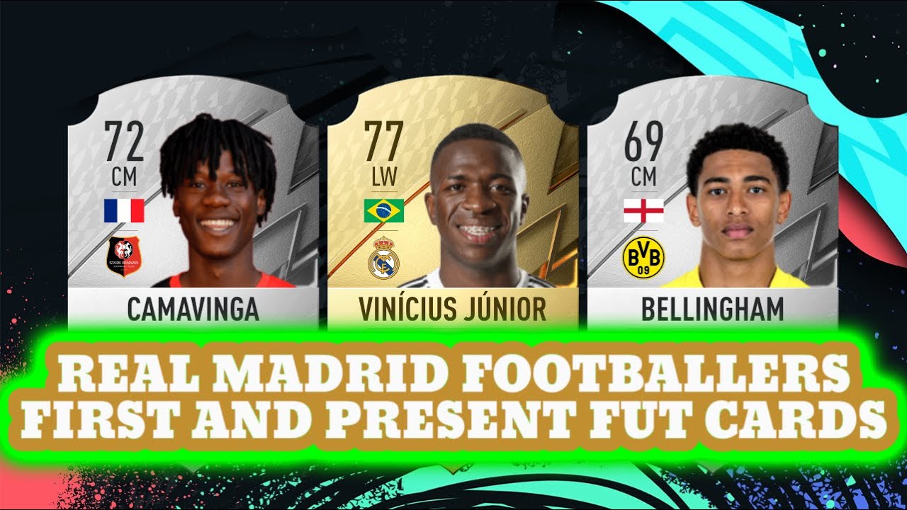 FIFA 25 | REAL MADRID FIRST AND PRESENT FUT CARDS - YouTube