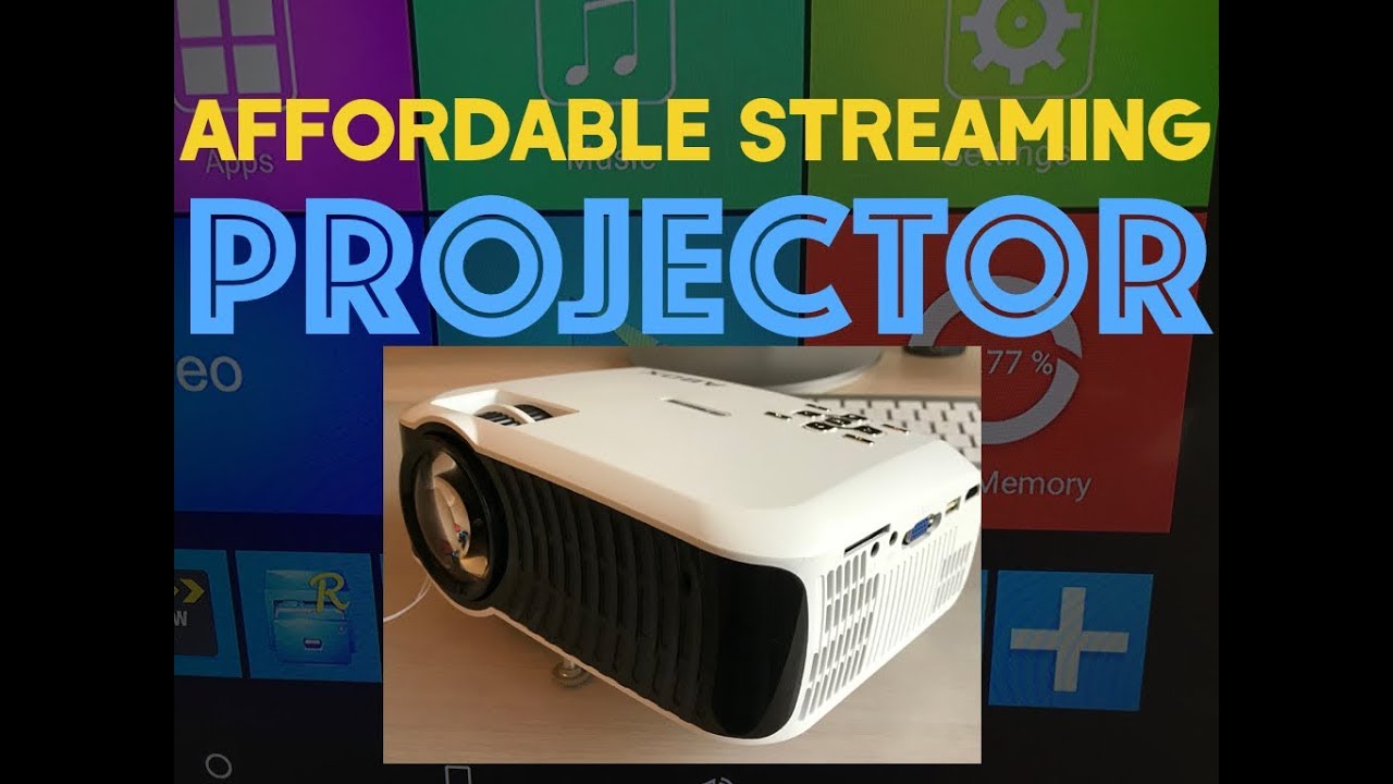 Add a Affordable Projector to your Set Up - ABOX LED Projector - YouTube