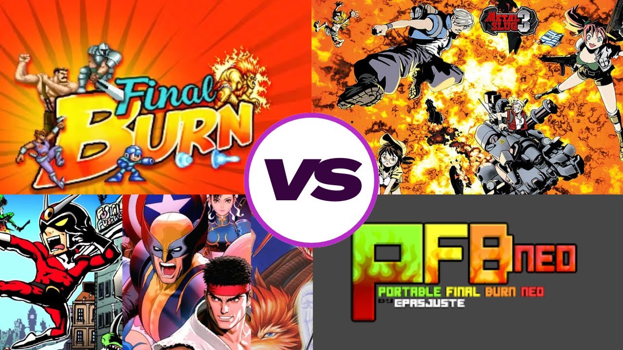FINAL BURN ALPHA VS FINAL BURN NEO / ARCADES PS VITA / FULL TUTORIAL ...