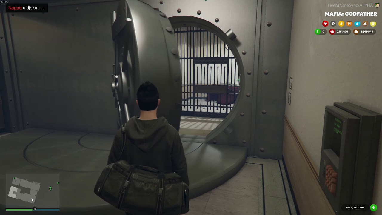 [FiveM] Battle Craft Roleplay - Pljacka banke - YouTube