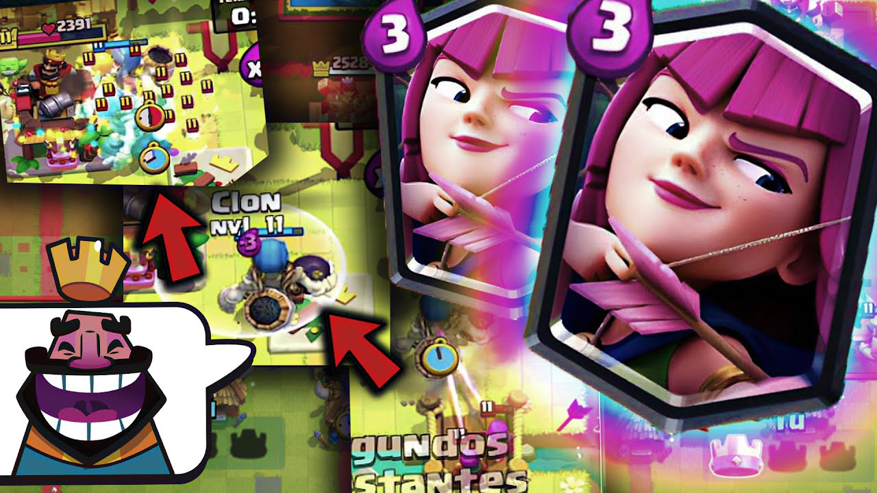 Esto NO es el DESAFIO DE *SUPER ARQUERAS!* CLASH ROYALE 🤑 - YouTube