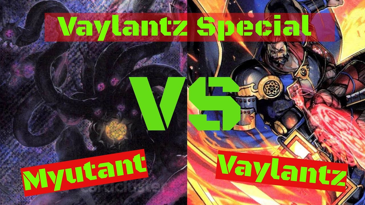 Yu Gi Oh !!Duell!! Vaylantz VS Myutant - YouTube
