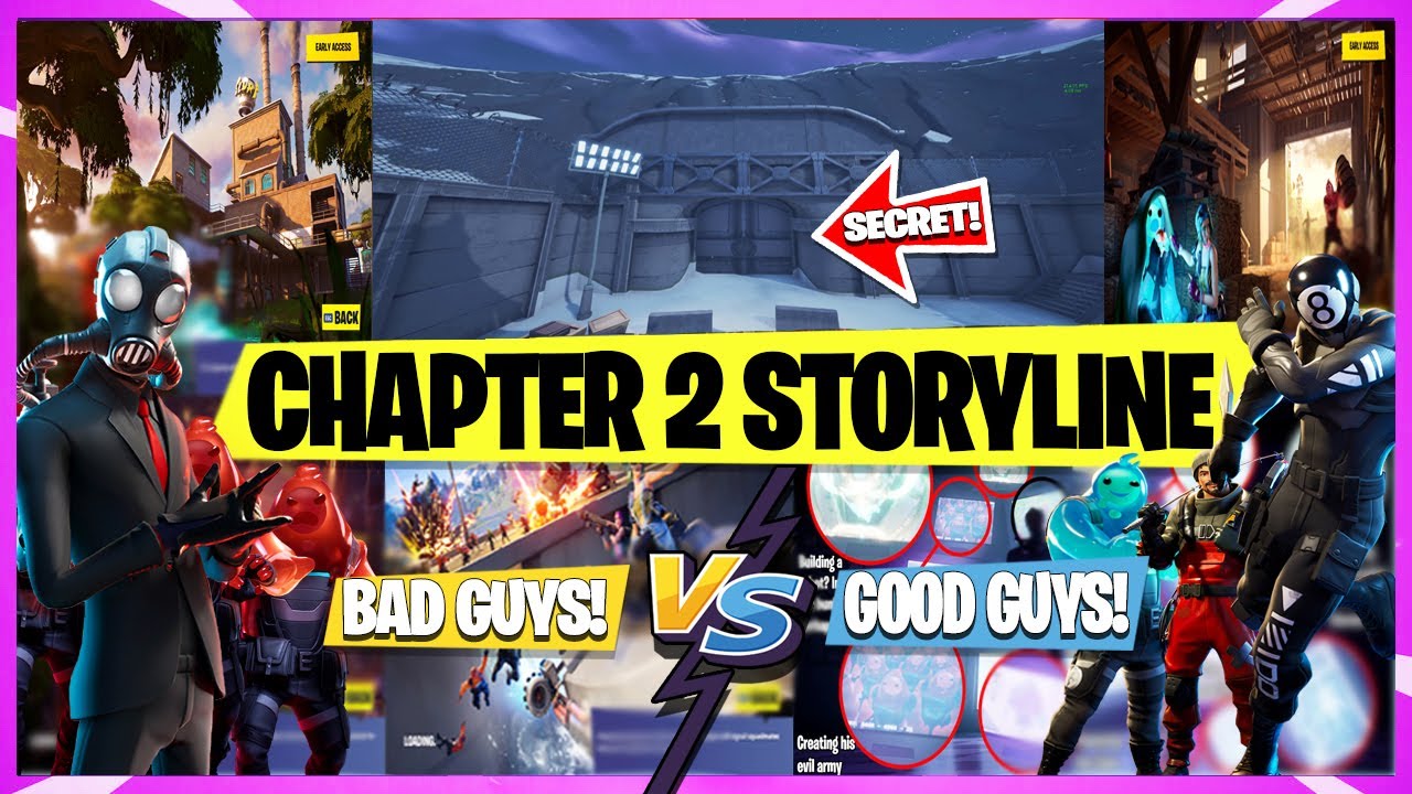Fortnite Chapter 2 Storyline SOLVED! Alter vs EGO, CHAOS AGENT Creating ...