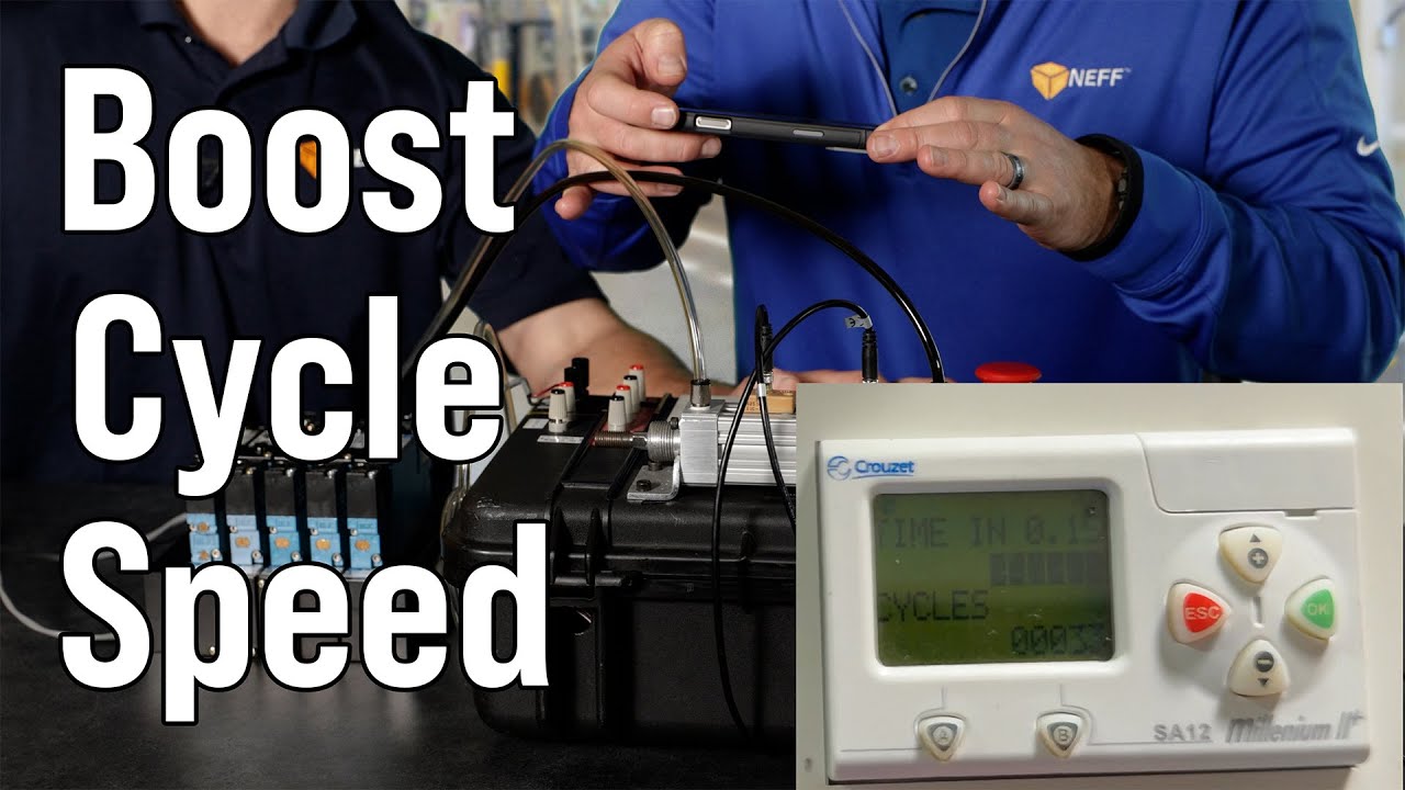 How to Improve Pneumatic Performance and Get Faster Cycle Speeds - YouTube