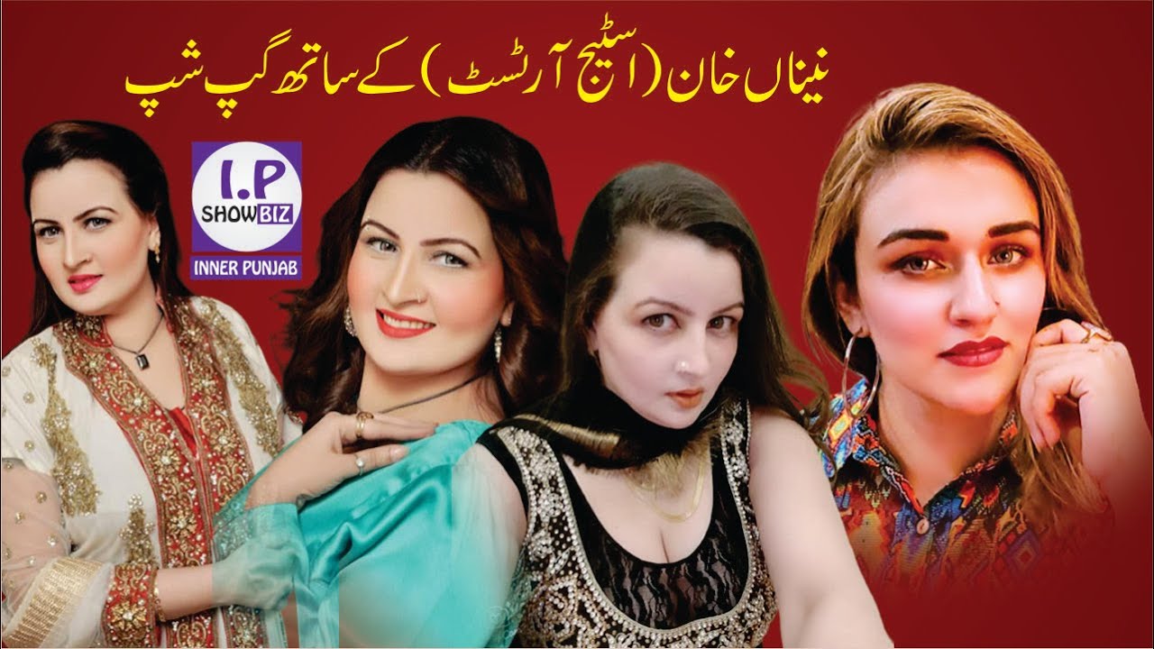 Naina Khan is Beautiful Stage Artist I Ghupshup with Naina Khan Stage ...