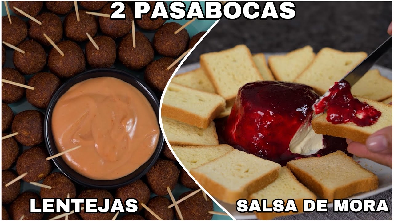 PASABOCAS para FIESTAS muy DELICOSO🥳/recetas para toda ocasion - YouTube