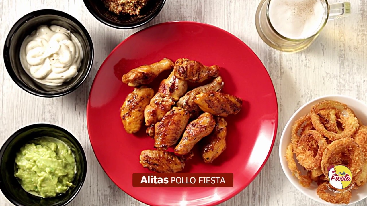 Súper Receta Alitas Fiesta a la Parrilla - YouTube