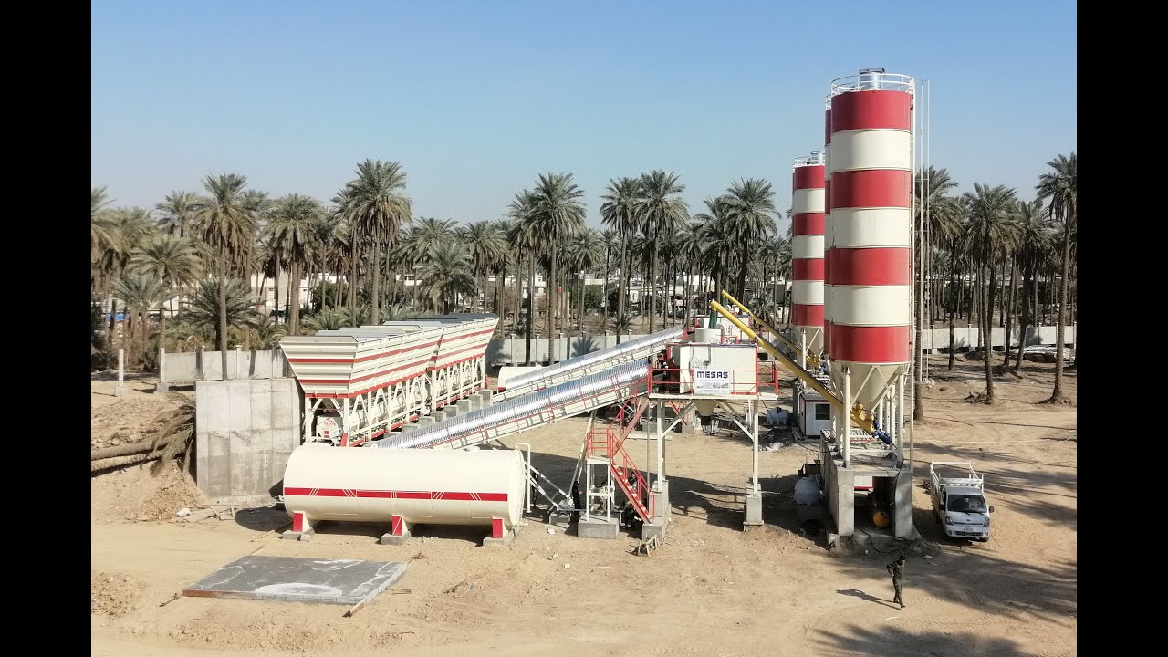 Kuru Sistem Beton Santrali.( 2 x 150 m3/h) MESAŞ Beton Santralleri ...