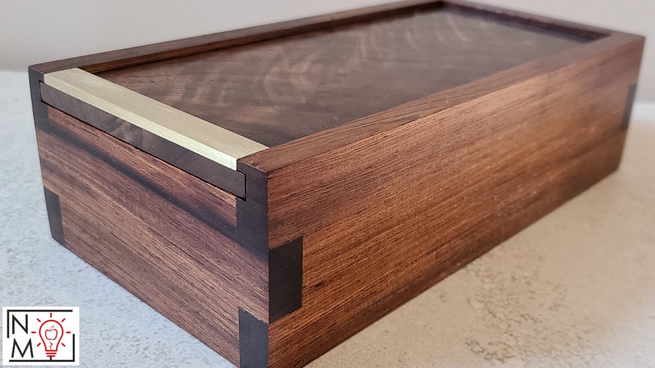 This Wood Box was BURNT in a Fire! - YouTube