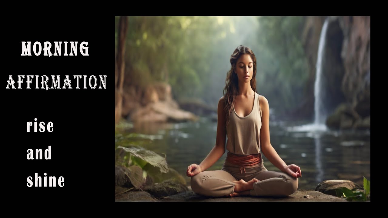 Rise and Shine Affirmations! [Morning affirmation] - YouTube