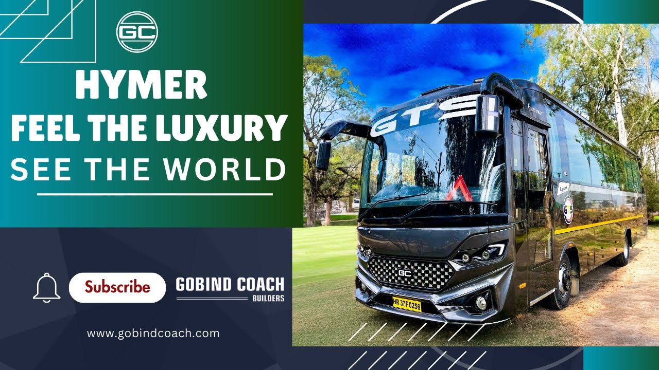 Hymer: Experience Luxury. Built by Gobind Coach Builders 🚍 - YouTube