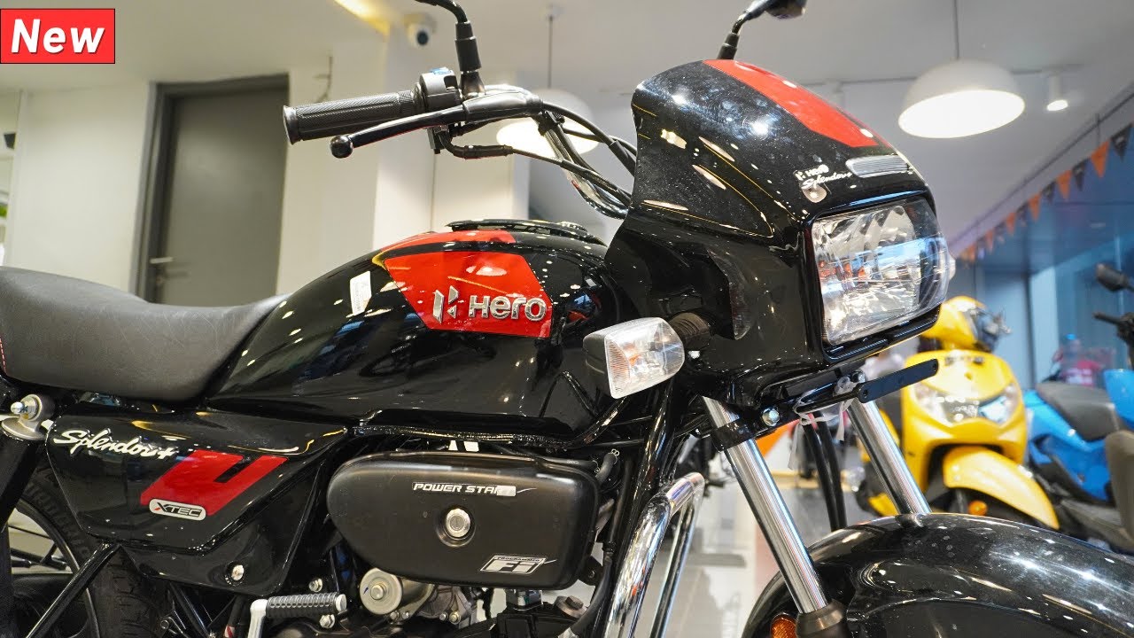 Hero Splendor Plus Xtec BS6 2024 Model Detailed Review ~ Price & All ...