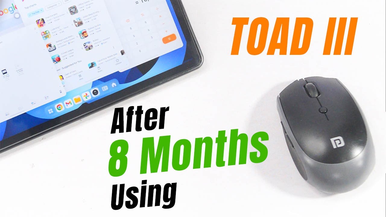 Portronics TOAD 3 Mouse Long-Term Review 🖱️ | Battery, Sensitivity ...