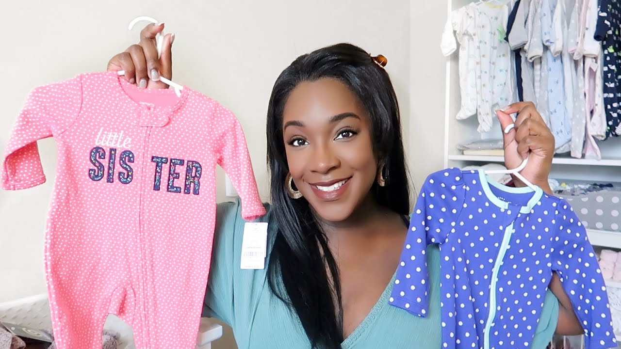 BABY GIRL HAUL | NEWBORN & 0 3 MONTHS CLOTHING | KRISTA BOWMAN RUTH ...