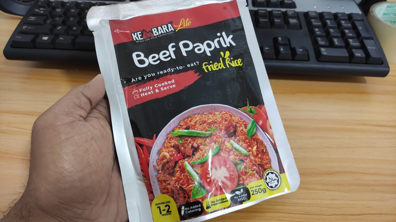 Pek Makanan Beef Paprik Fried Rice KEMBARA - YouTube