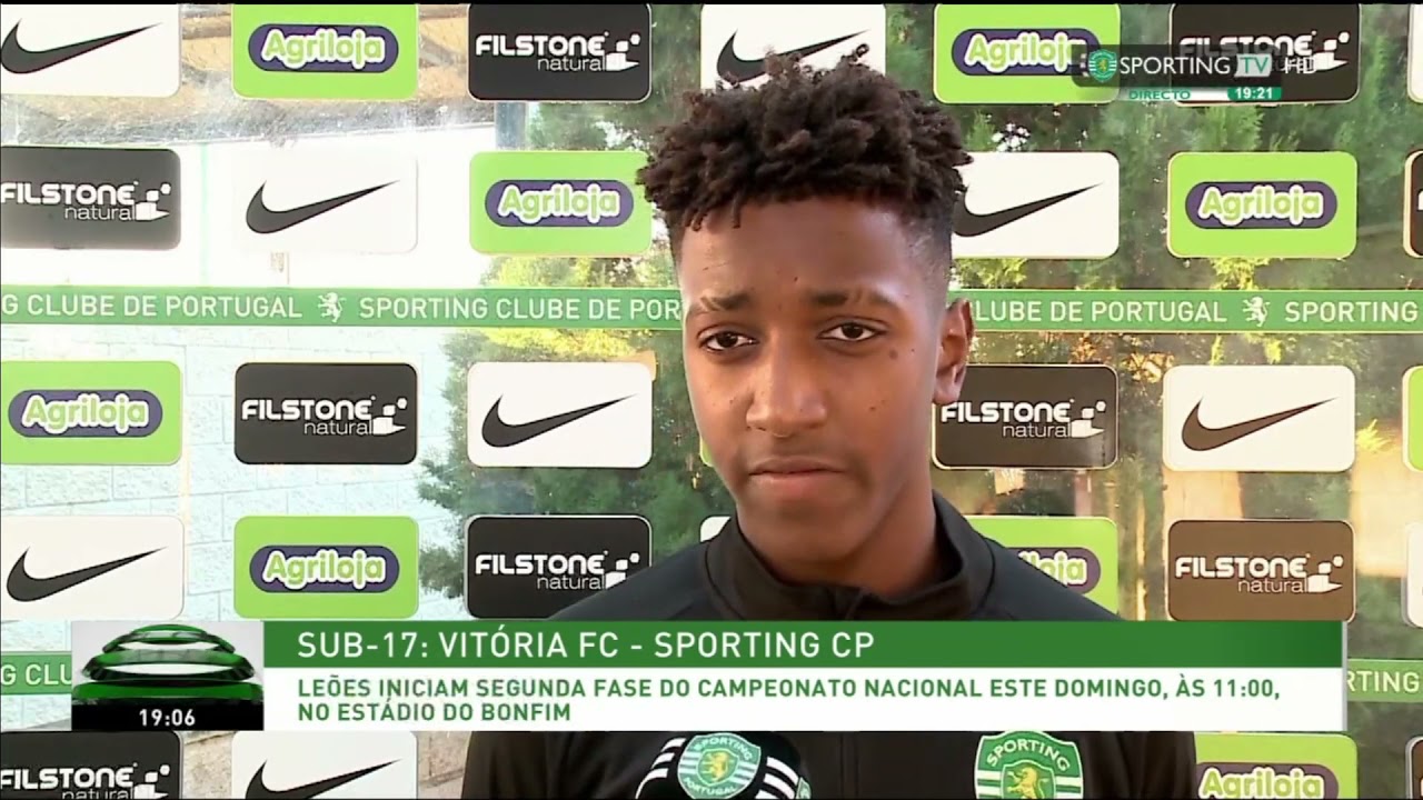 Declarações de ALEXANDRE BRITO (Sporting Sub-17). - YouTube
