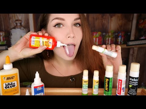 ASMR 🍼 Yenilebilir GLUE 🥄 [PRANK] (SES YEMEKLERİ)