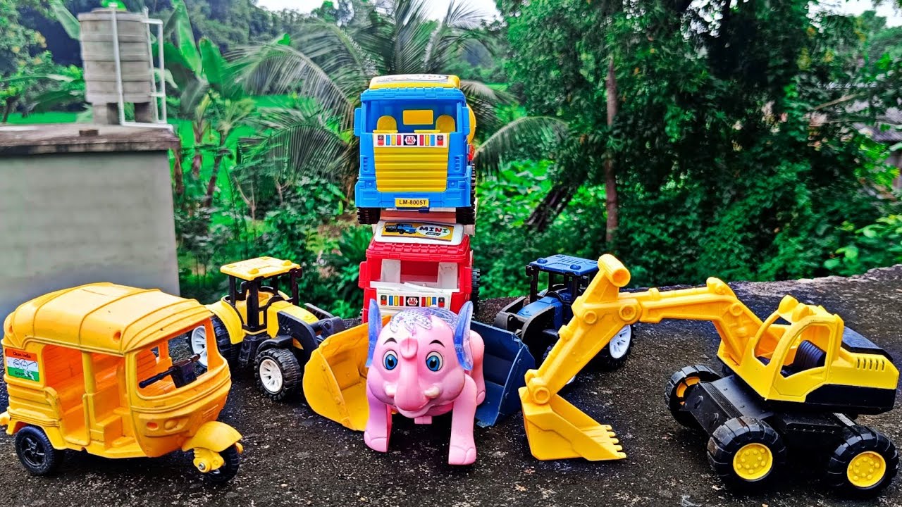 gadi carton video|mini tractor|Jcb|Auto|Car|thar|baike|jeep|helicopter|dumper|truck|toys gadi ...