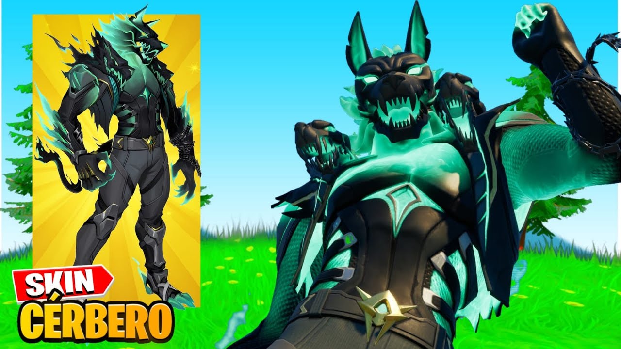 FORTNITE - ESTREIA DA SKIN DO CÉRBERO!!! (OS DEUSES DO OLIMPO CHEGARAM ...