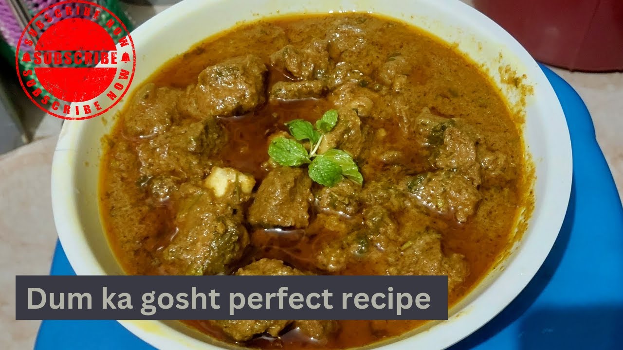 Hyderabadi Dum ka gosht perfect recipe | dum ka mutton easy recipe ...