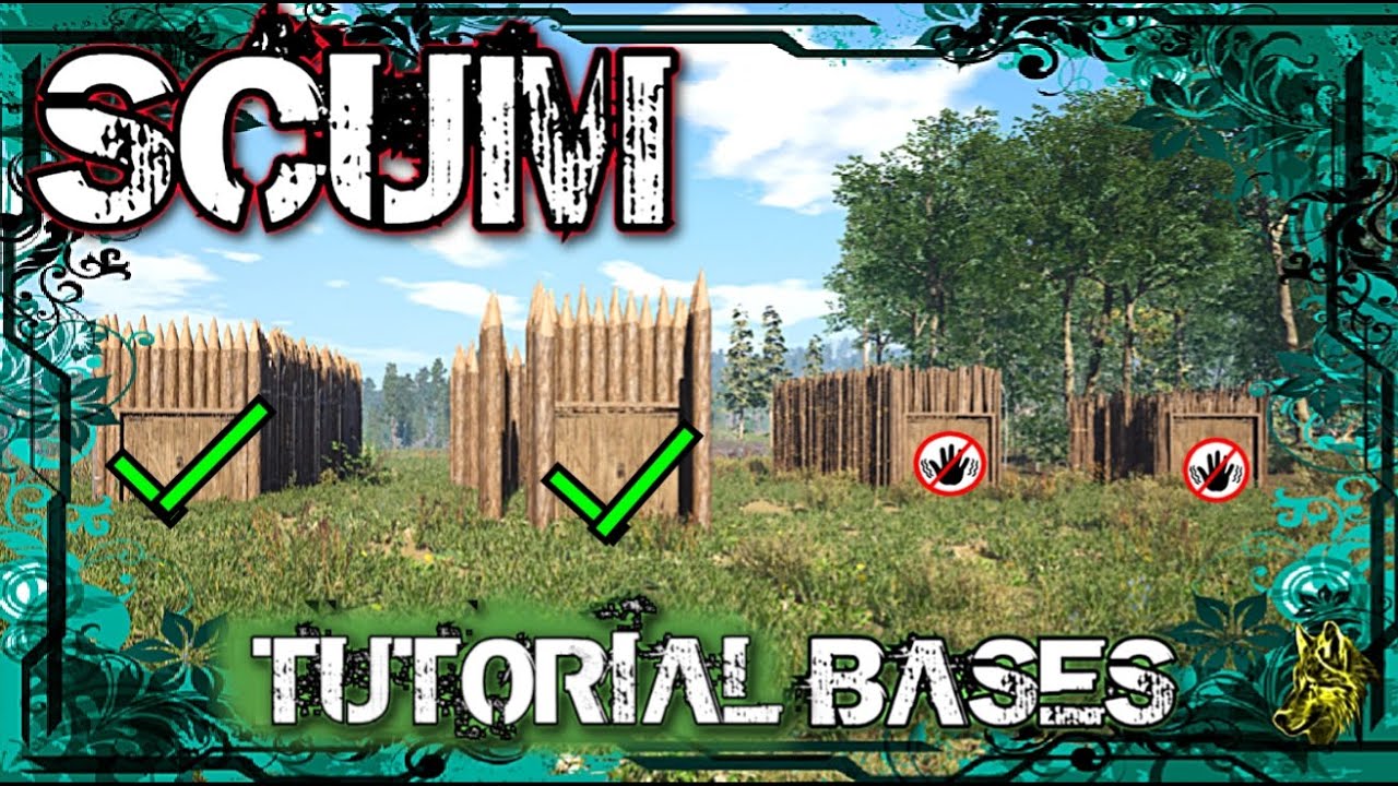 SCUM TUTORIAL Español Latino - CONSTRUCCIÓN DE BASES, CABAÑAS - APRENDE ...
