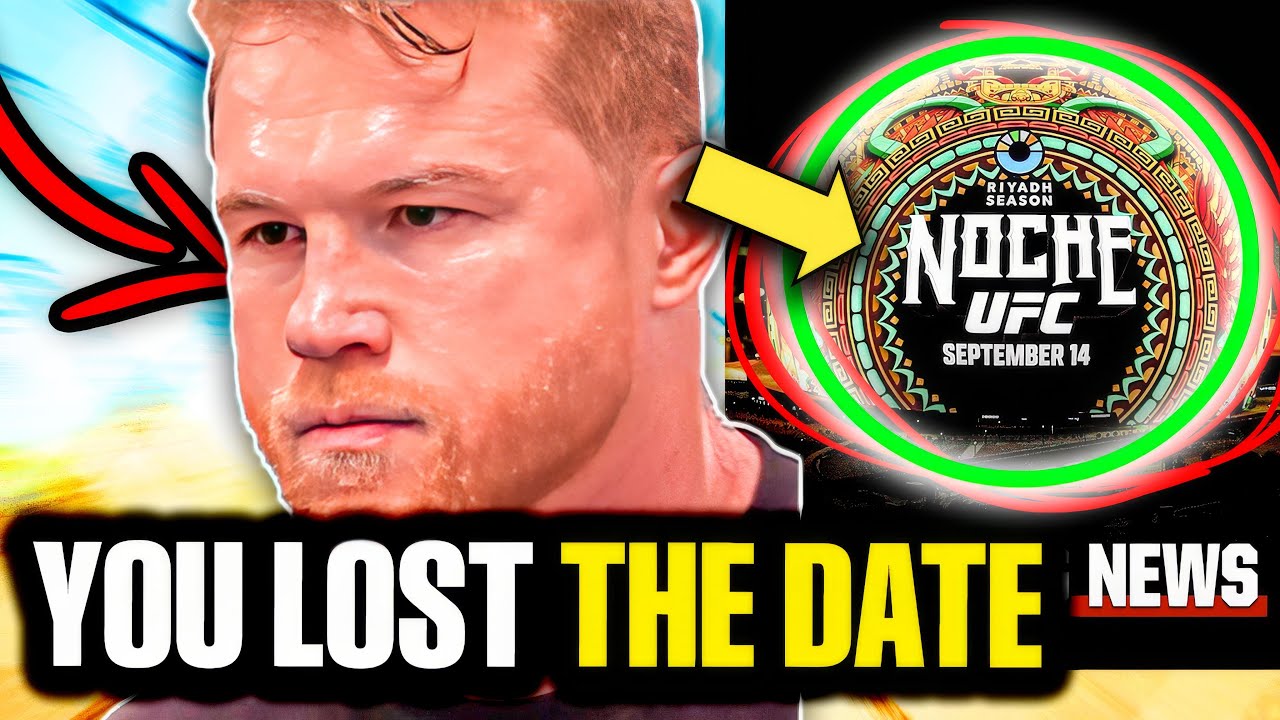 Canelo Alvarez LOSES Fight Date to UFC Vegas Sphere! - YouTube