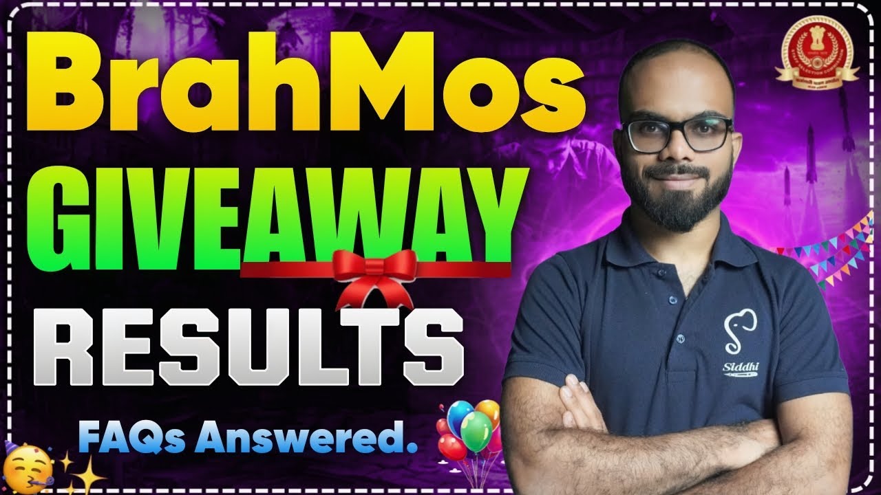 SSC Prep Giveaway Results & FAQs | Consistency, Mocks, Current Affairs, Books vs PDFs - YouTube