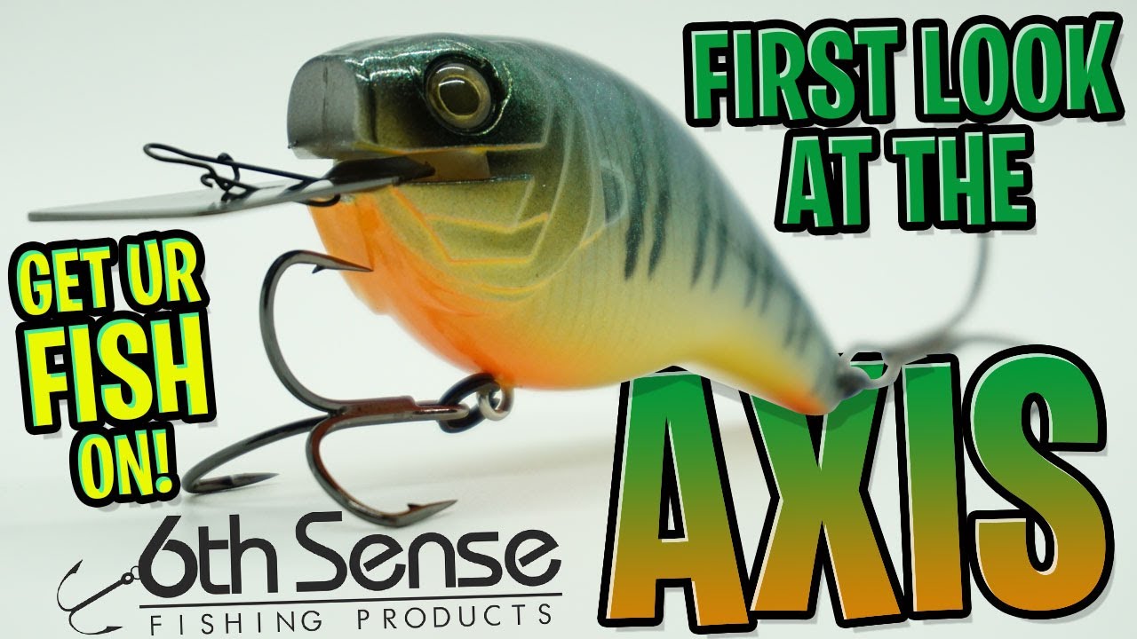 FIRST & CLOSER LOOK of the BRAND NEW 6th Sense Fishing AXIS METAL 2.0 ...