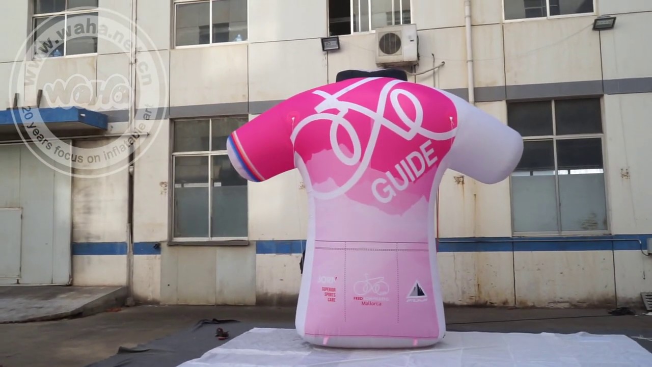Inflatable T-Shirt For Sports Event Advertising Decoration - YouTube