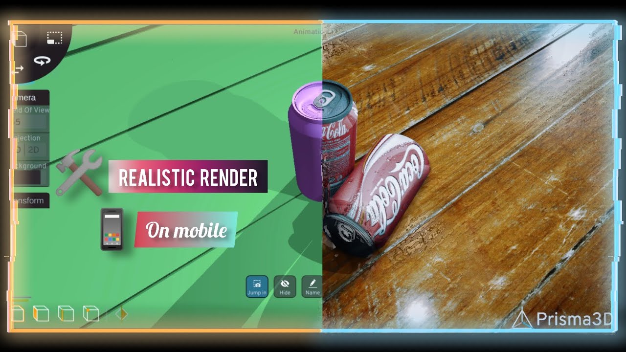 I Made A Realistic Rendering At Prisma 3D! - YouTube