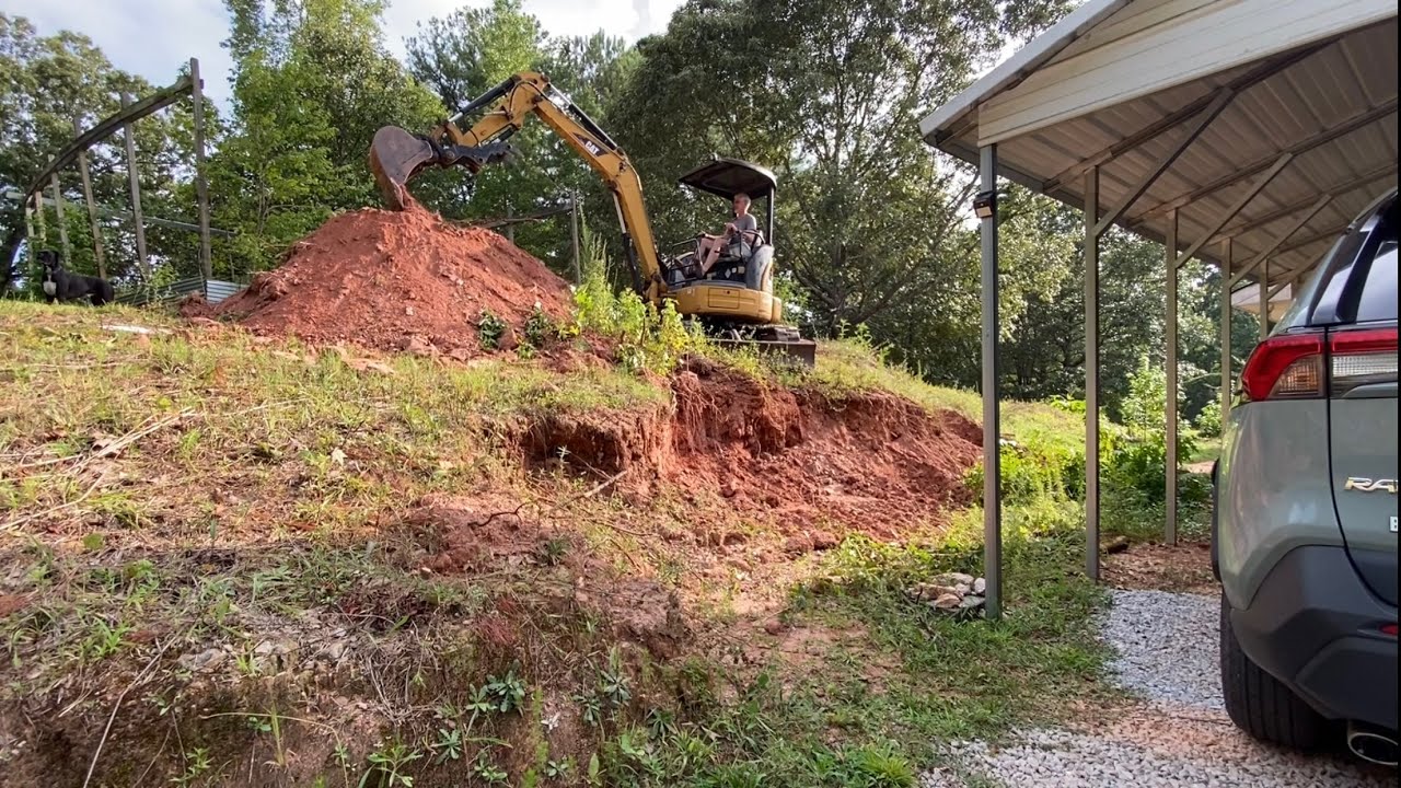 Flying Again and Digging Out for Retaining Wall! Ep 119 - YouTube