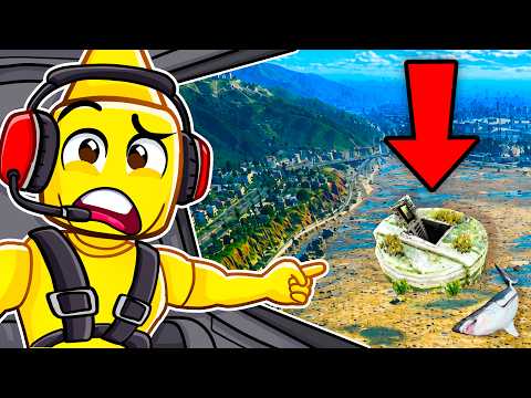 We Found UNDERGROUND BUNKER After Ocean Drained in GTA 5