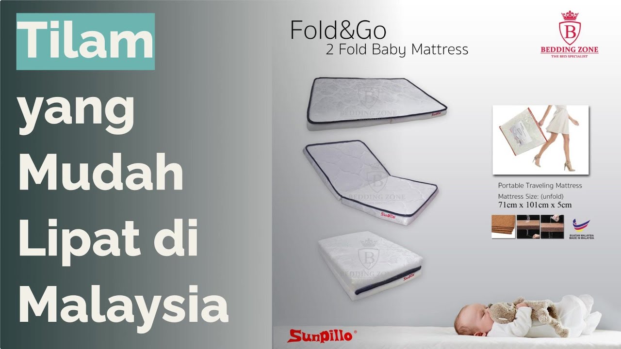 🌵 7 Tilam yang Mudah Lipat di Malaysia - YouTube