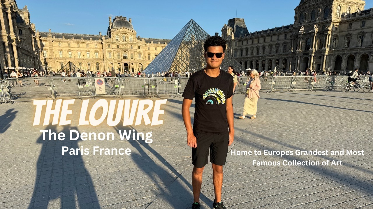 The Louvre and the Denon Wing in Paris France - YouTube