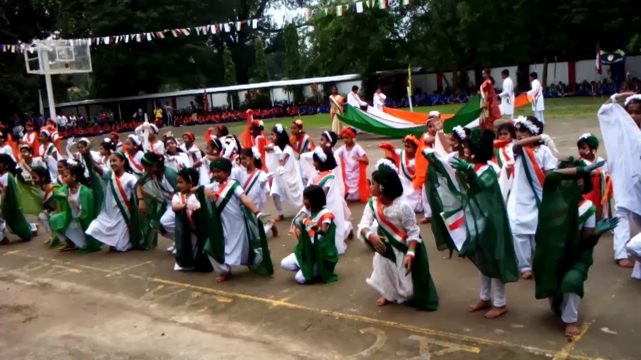 Independence day performance of kv Students - YouTube