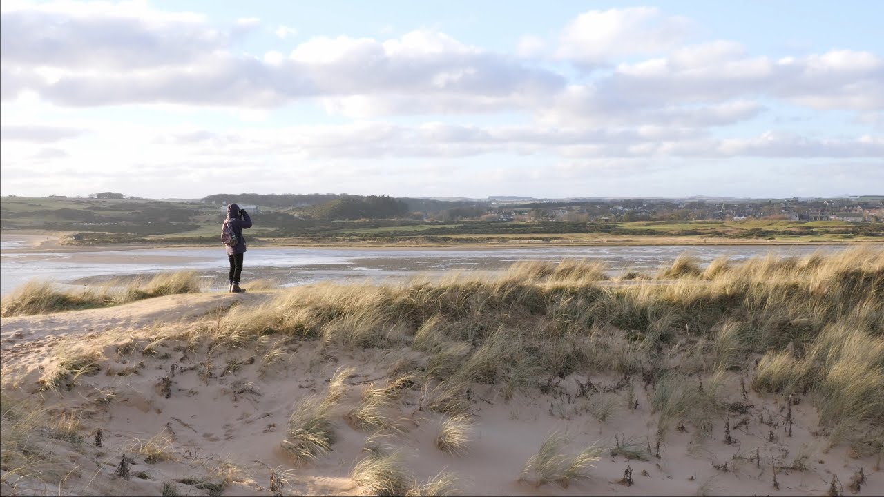 Forvie Sands Walk - YouTube