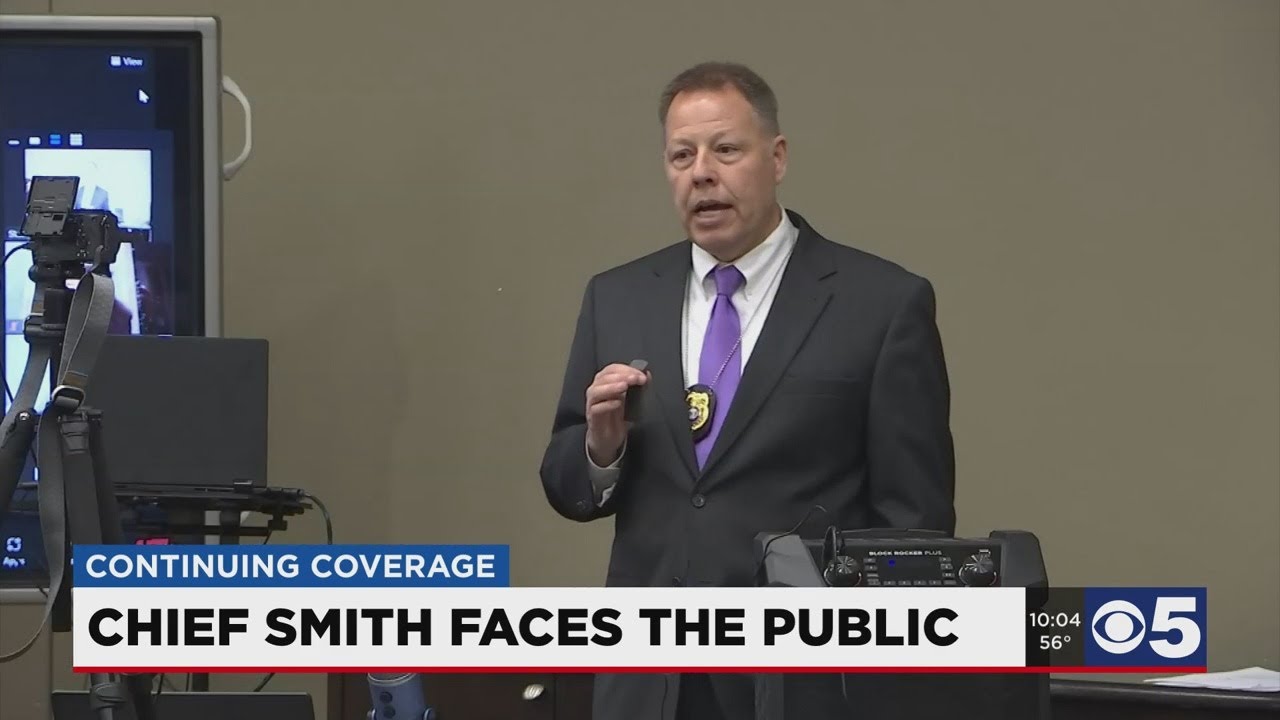 Kansas City Police Chief Rick Smith faces the public - YouTube