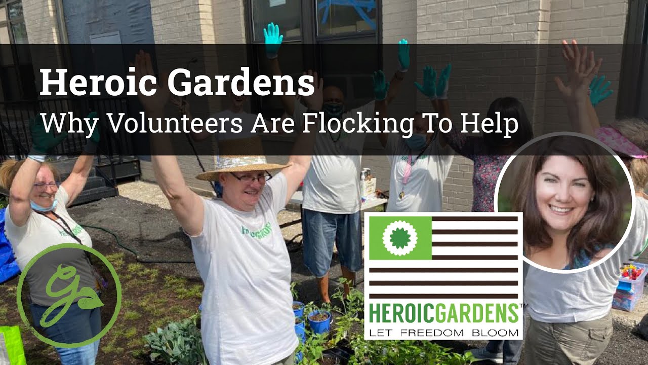 Heroic Gardens: Why Volunteers Are Flocking To Help - YouTube