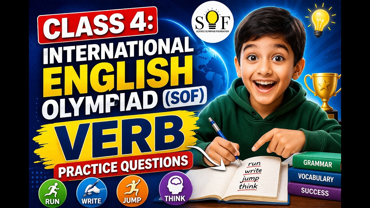 Class 4 English Grammar | Verbs Explained with Practice Questions - YouTube