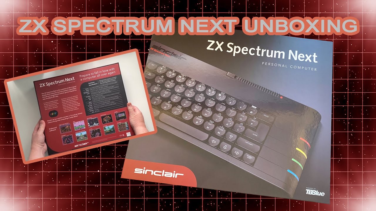Unboxing the Kickstarter 2 ZX Spectrum Next - YouTube